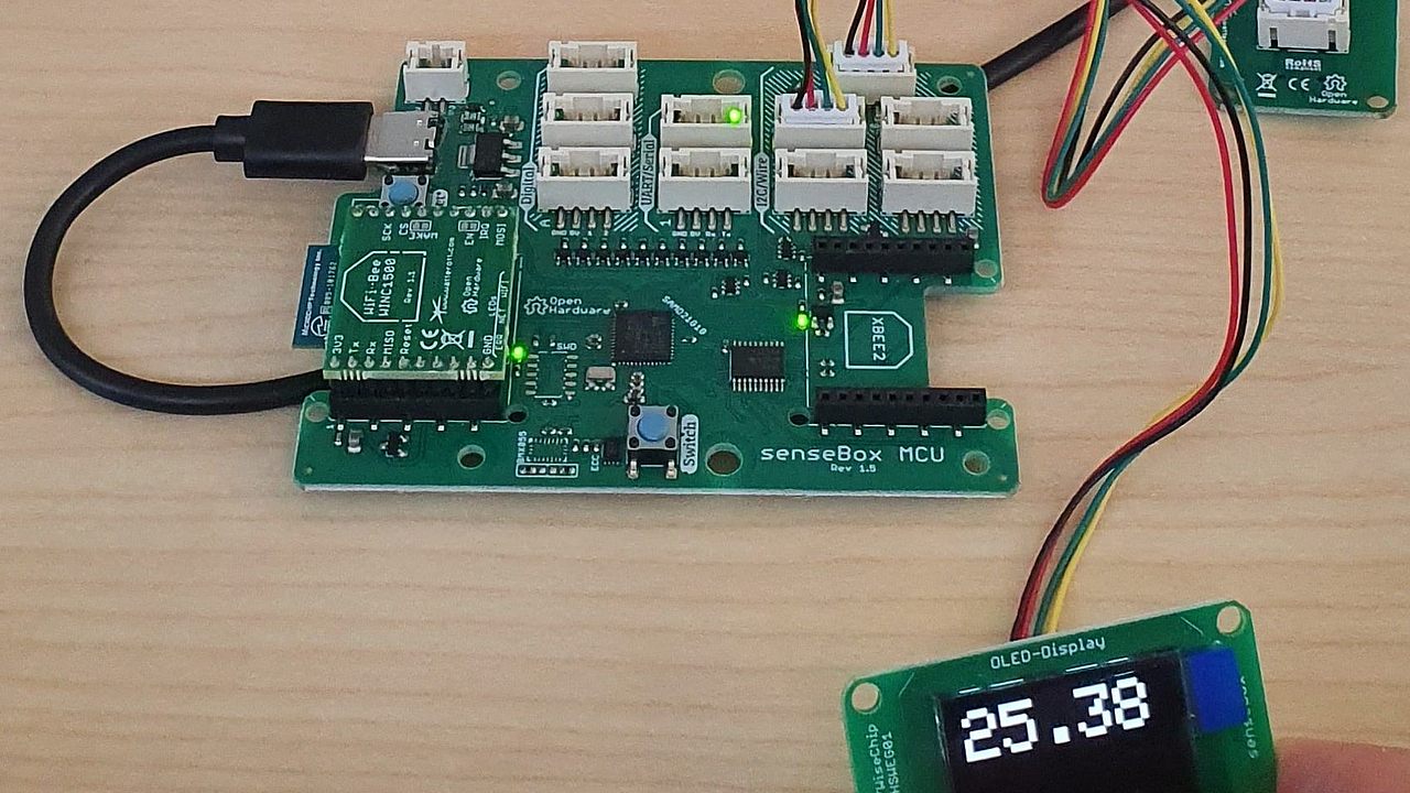 senseBox-basiertes Umweltmonitoring